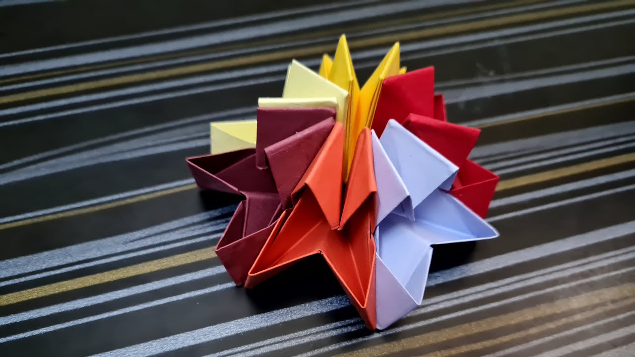 How to Make Paper Spring Role & Paper spring toy, colour Paper craft, # ...