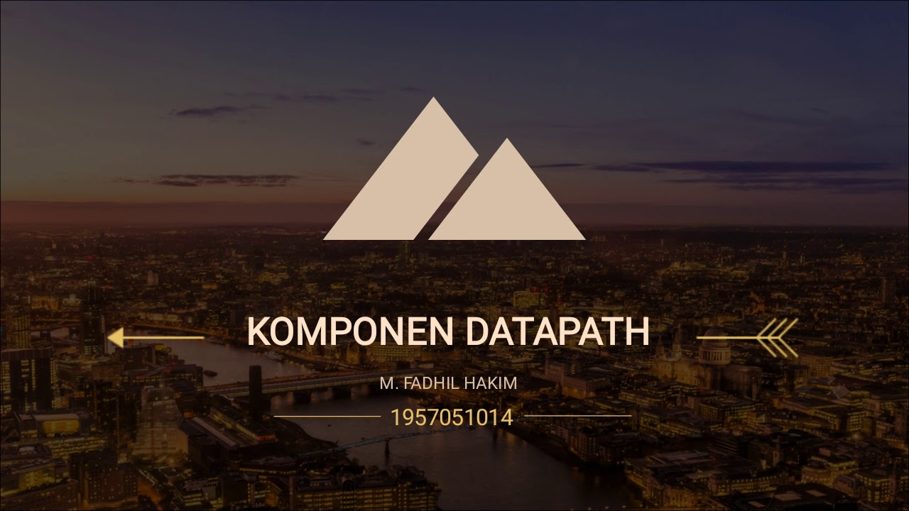 Tugas 3 - Komponen Datapath - YouTube