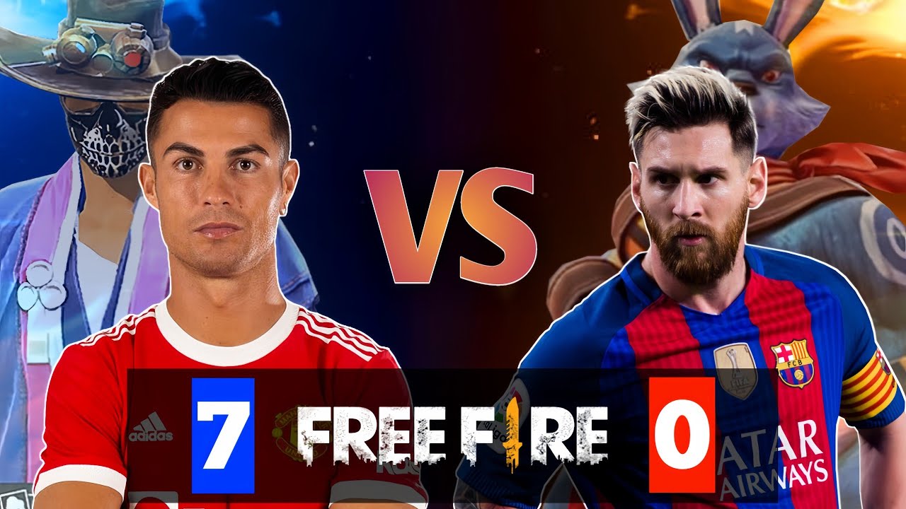 Ronaldo vs Messi In Free Fire World Chat! - YouTube