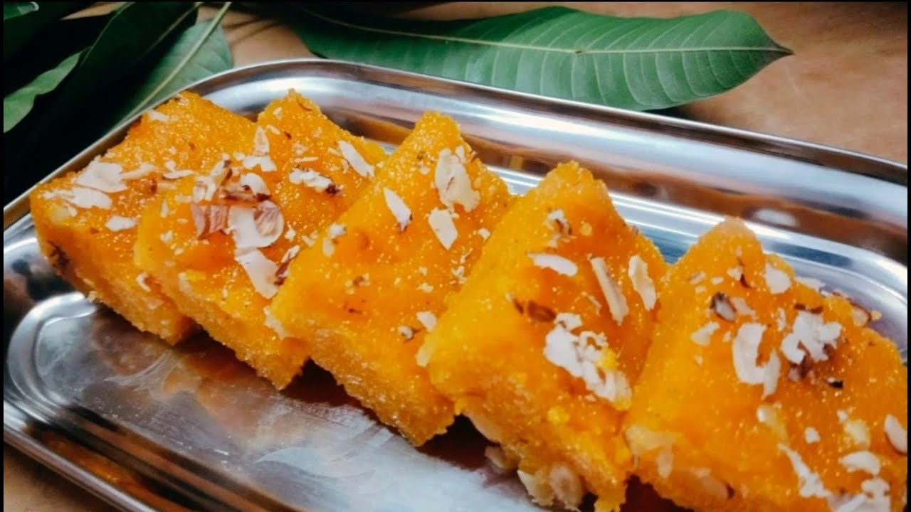 Rava Kesari Barfi — Easy 10-Min Sweet Recipe | రవ్వ కేసరి బర్ఫీ ...
