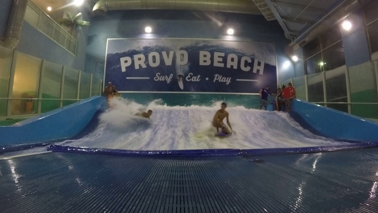 Flowrider Pros!! Flow Tour 2016 Practice at Provo Beach Resort in Utah ...
