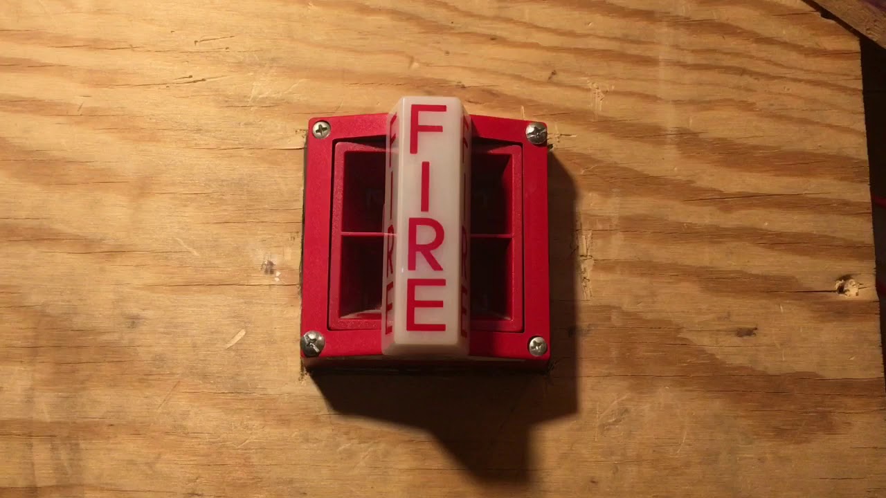 Basement Fire Alarm Test 4 - YouTube