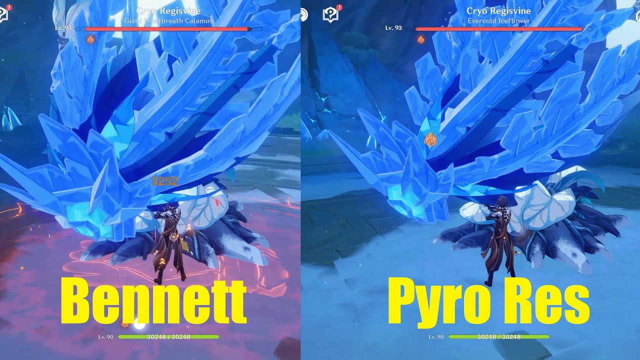 Zhongli Bennett Vs Pyro Resonance || Genshin Impact - YouTube
