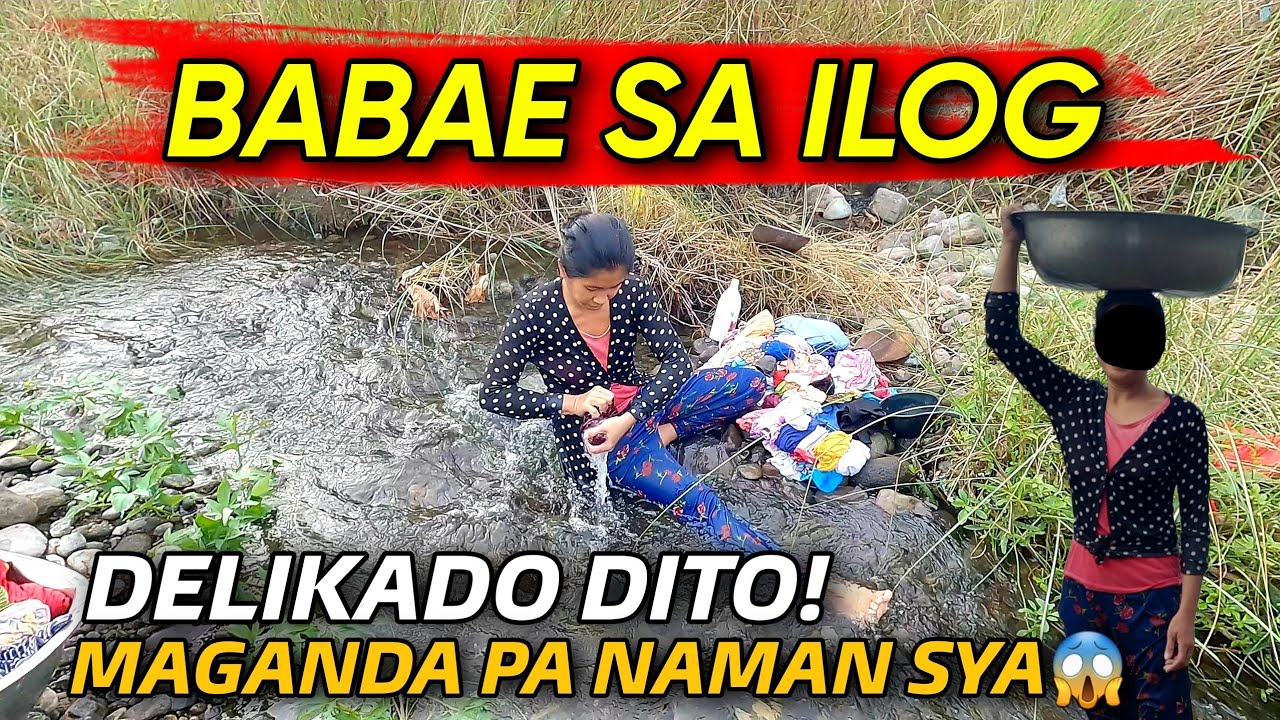 BABAENG NAGLALABA SA ILOG NAPAIYAK SA AMING SORPRESA - YouTube