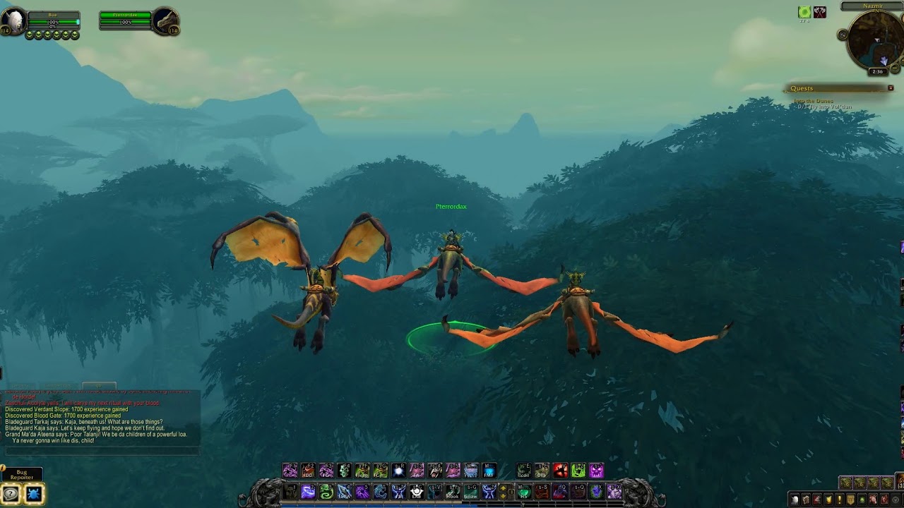 WoW quest - Into the Dunes - YouTube