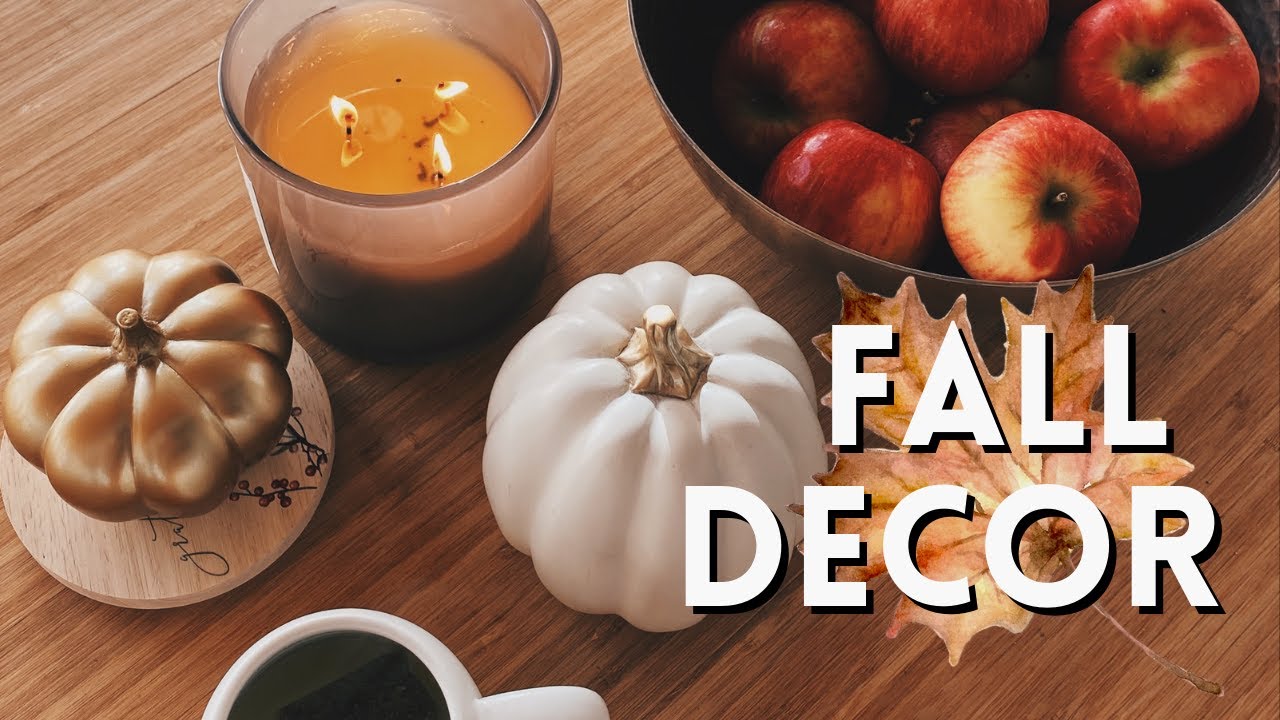 Decorating My House for Fall - YouTube