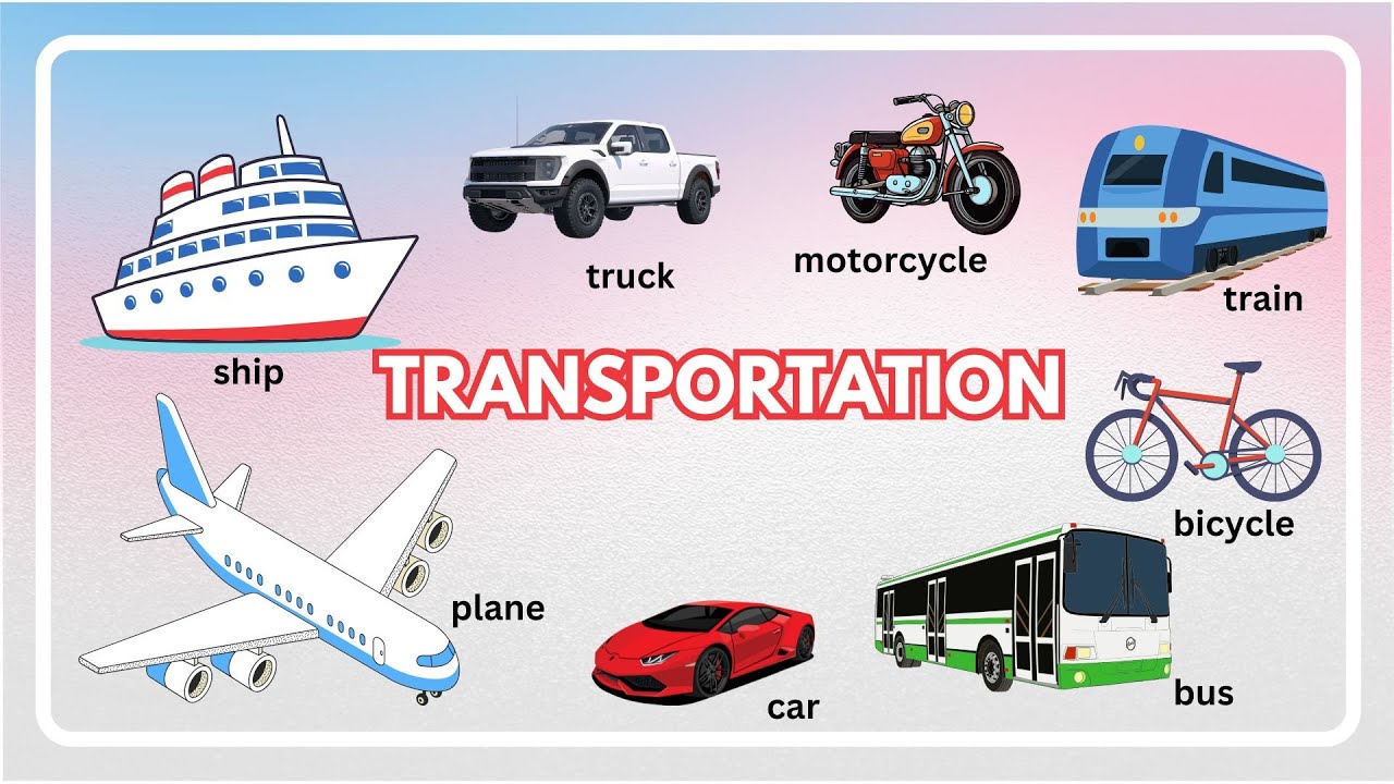 [ENG] Kids Vocabulary | Transportation | Learn English for kids # ...