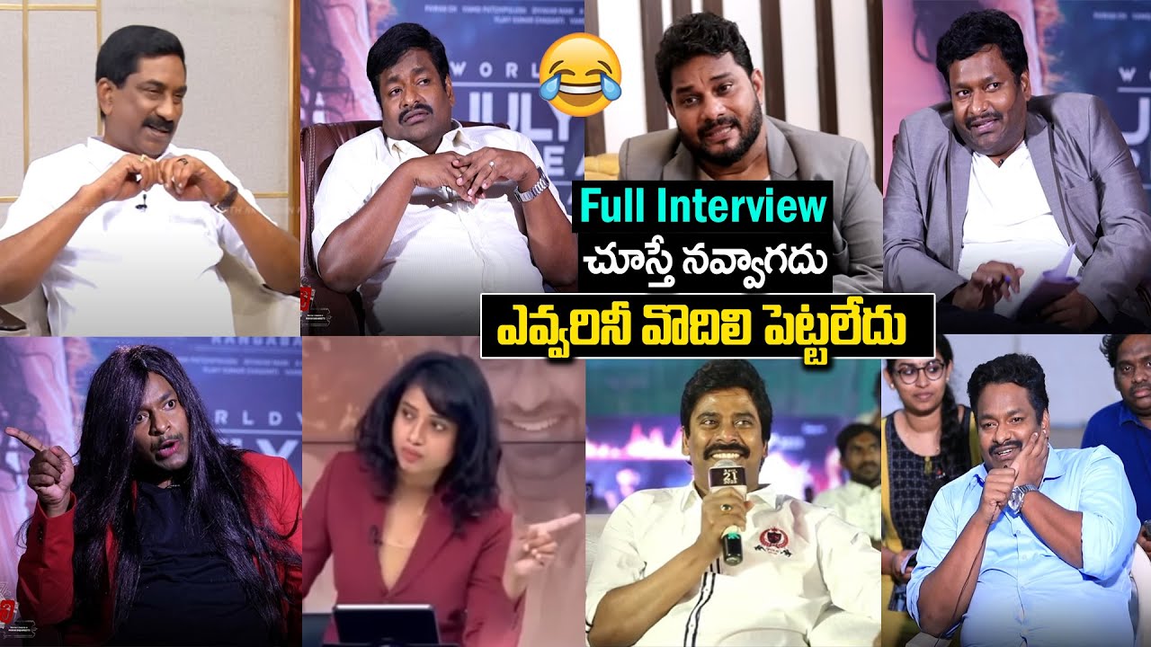 Comedian Satya Imitating Tollywood Anchors | Full Interview | Friday ...