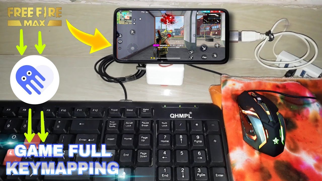 How To Play Free Fire Max Octopus Pro App With Mouse And Keyboard Full ...