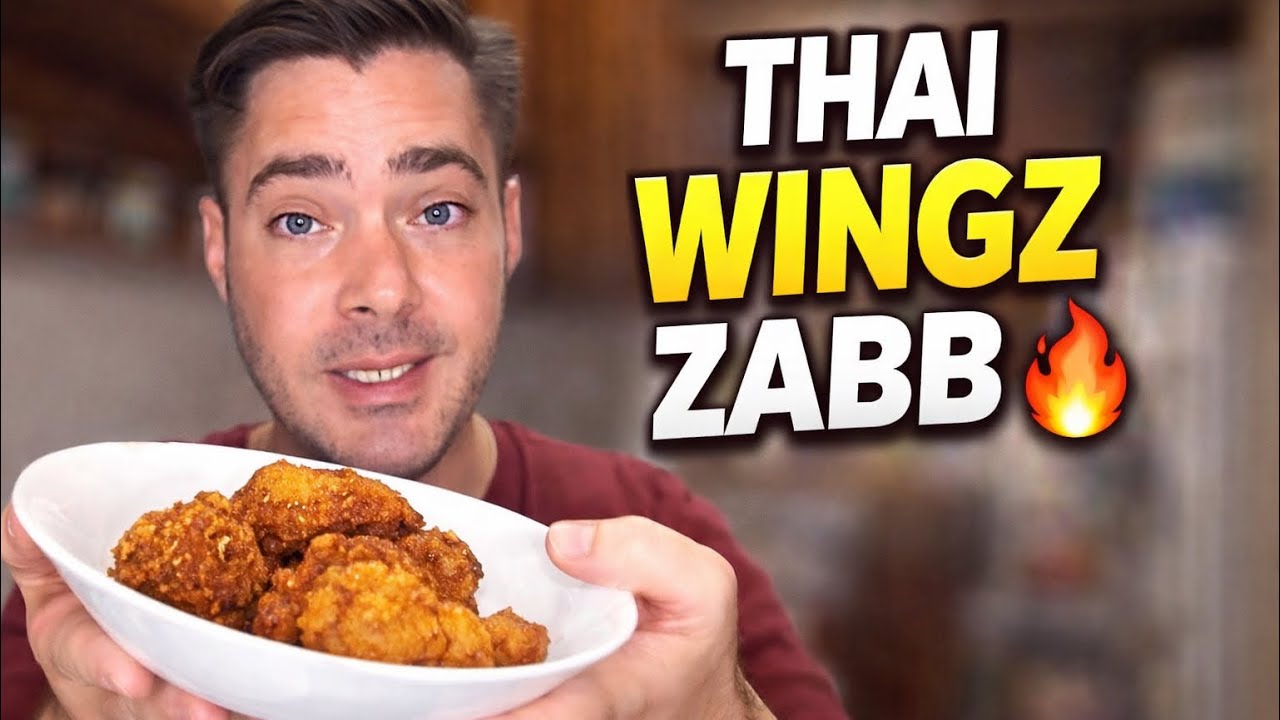 🔥 Homemade Wingz Zabb – The Spicy Thai Fried Chicken Wings BETTER Than ...