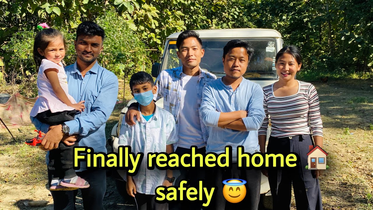 Finally Reached home 🏠 safely😇 - YouTube