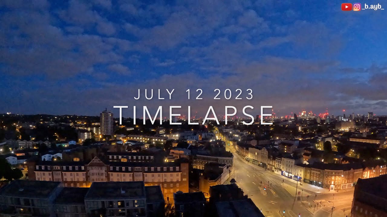 [4k] July 12, 2023 London | Timelapse | @walkxtravel - YouTube