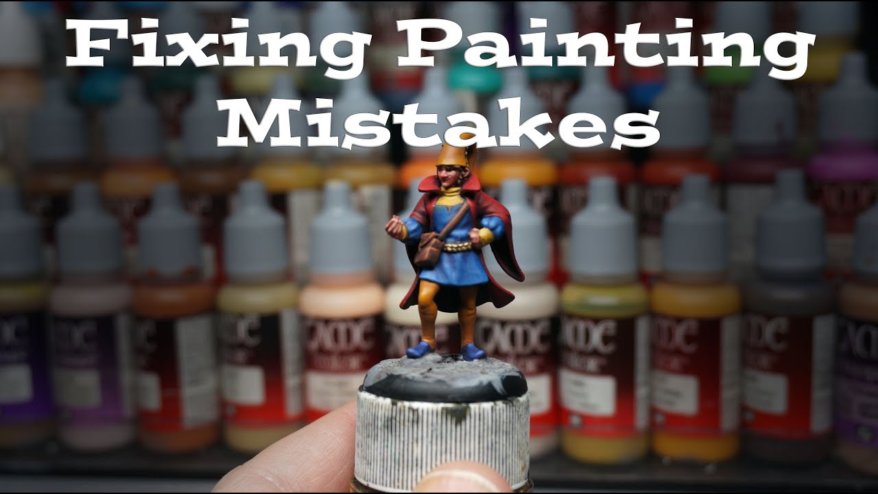 Fixing & Improving Miniature Painting Mistakes - YouTube