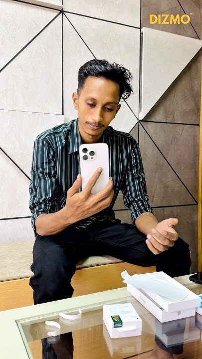 iPhone 16 pro max unboxing ️‍🔥🥰 #apple #dizmo #unboxing #iphone #jamunafuturepark - YouTube