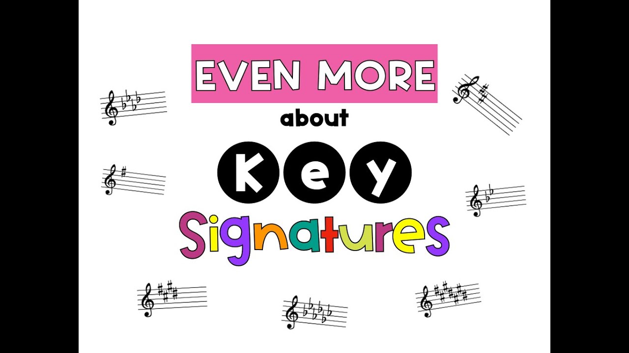 Major & Minor Key Signature Chart - YouTube