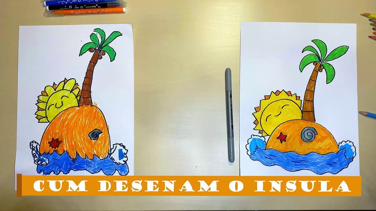 Cum desenăm o insula - YouTube