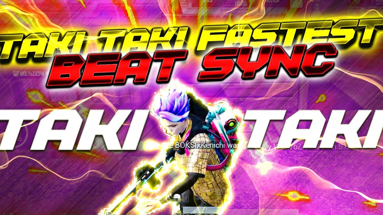 Taki Taki fast beat sync || taki taki pubg montage beat sync ...
