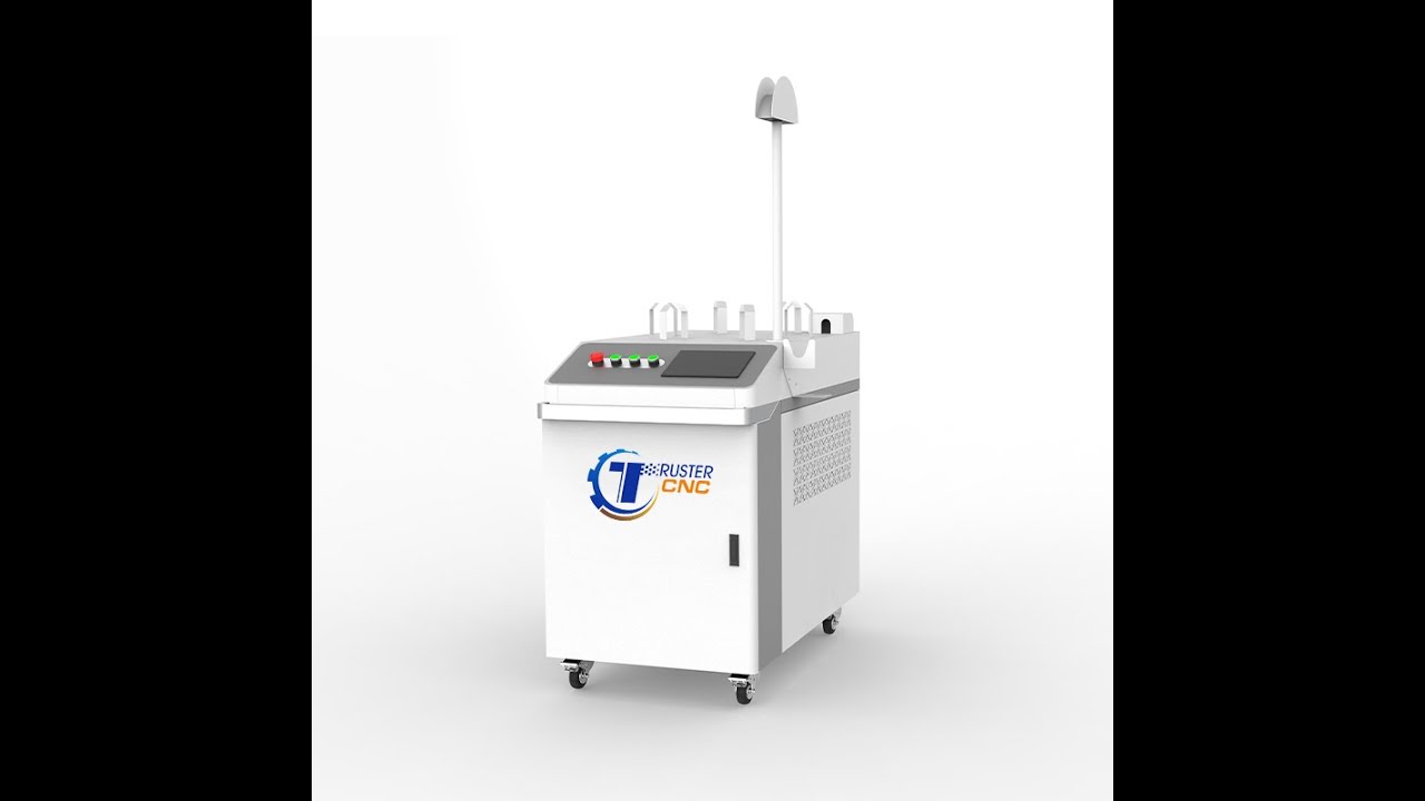 laser cleaning machine Pulse cleaning machine metal cleaning - YouTube