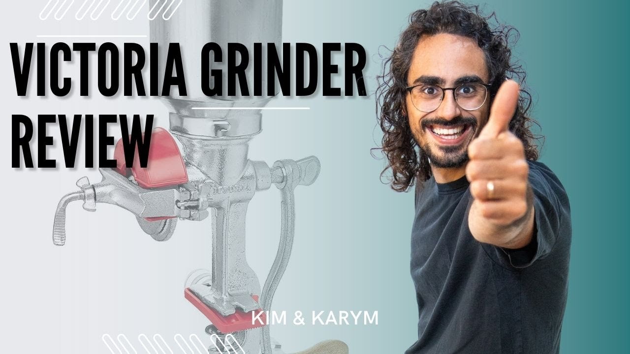 Victoria Manual High Hopper Grain Grinder - Demonstration, setup and ...