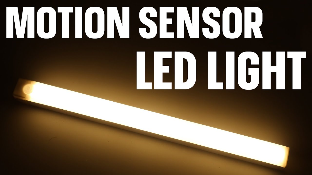 Motion Sensor LED Light - Long Sense Light - Wireless Closet Light ...