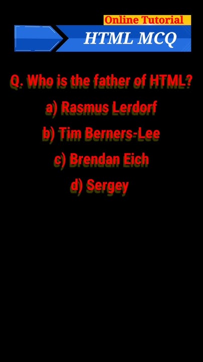 html questions answers, learn html in Hindi, html MCQ s #html #css #javascript #html_in_hindi # ...