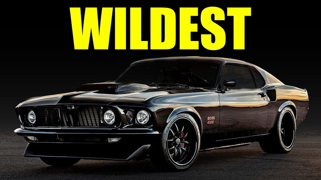 Top 5 RAREST Custom Muscle Cars YOU'VE NEVER SEEN! - YouTube