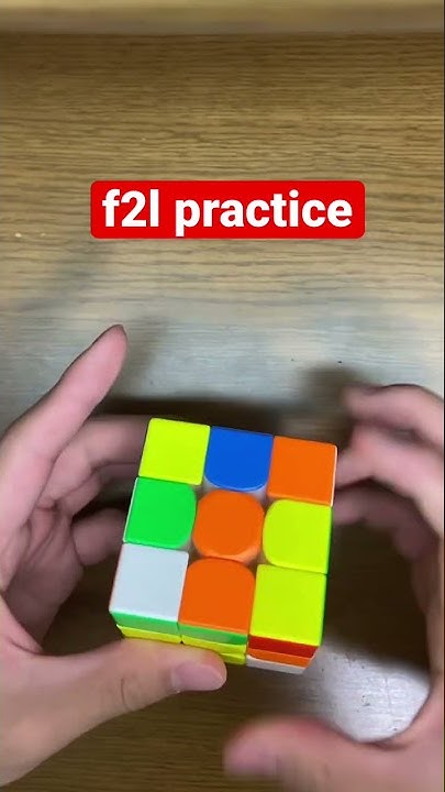 Rubik's cube f2l #10 - YouTube