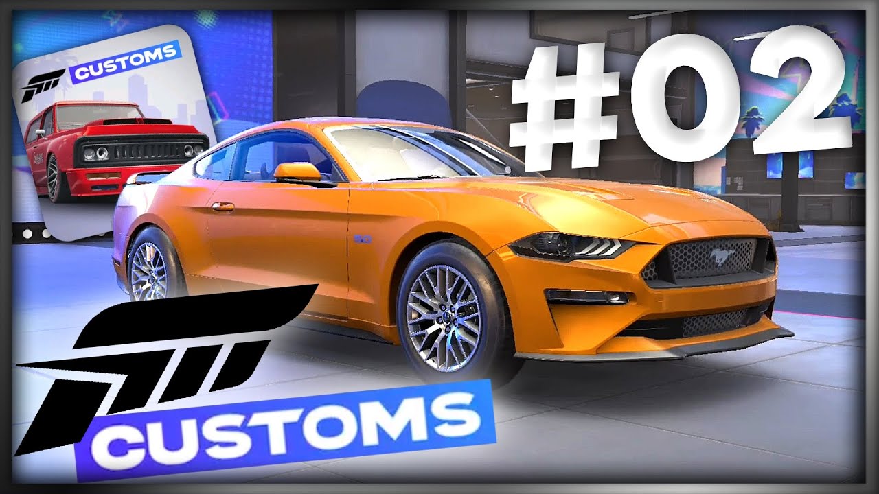FORZA CUSTOM ANDROID GAMEPLAY PART 02 - MUSTANG LOOKING COOL - YouTube
