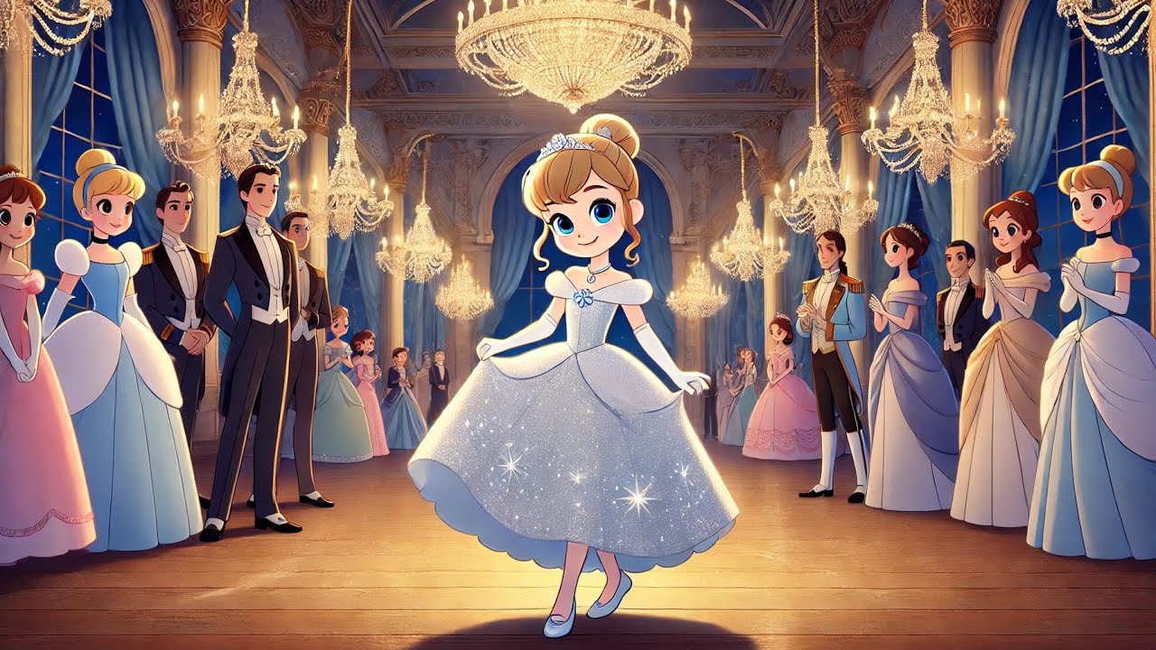 Cinderella | Story for Kids | KRISHVN #toddlers #nightstory - YouTube