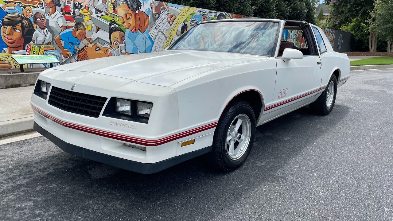 1987 T-top Monte Carlo SS for Sale. Marietta, GA $15,500 @mrcarbar ...