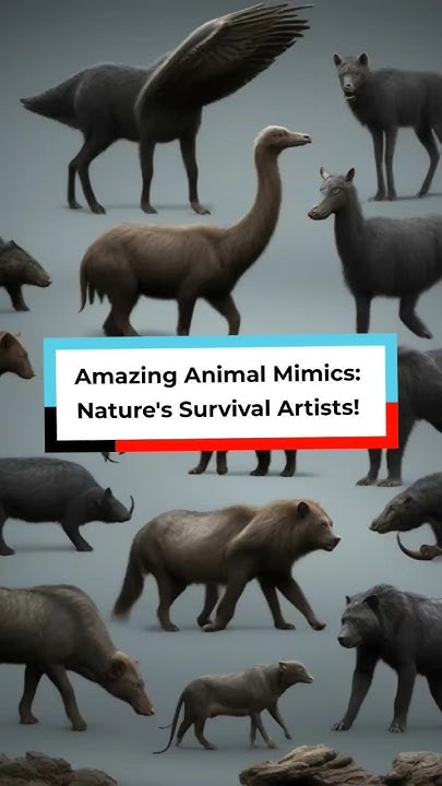 Amazing Animal Mimics: Nature's Survival Artists! - YouTube