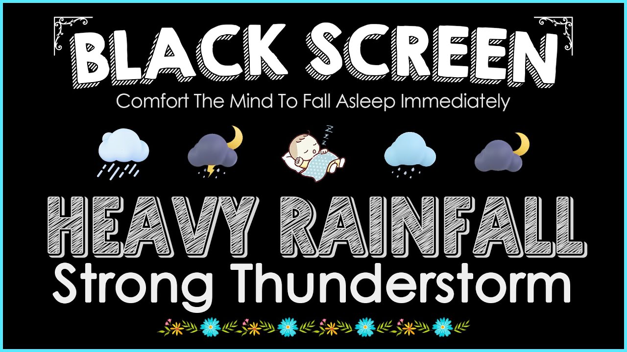Heavy Rainfall Strong Thunderstorm That Comfort The Mind To Fall heavy-rainfall-strong-thunderstorm-that-comfort-the-mind-to-fall
