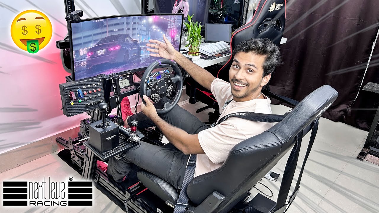 I Built INDIA'S Most EPIC SIM RACING SETUP | Next Level Racing GT ELITE ...