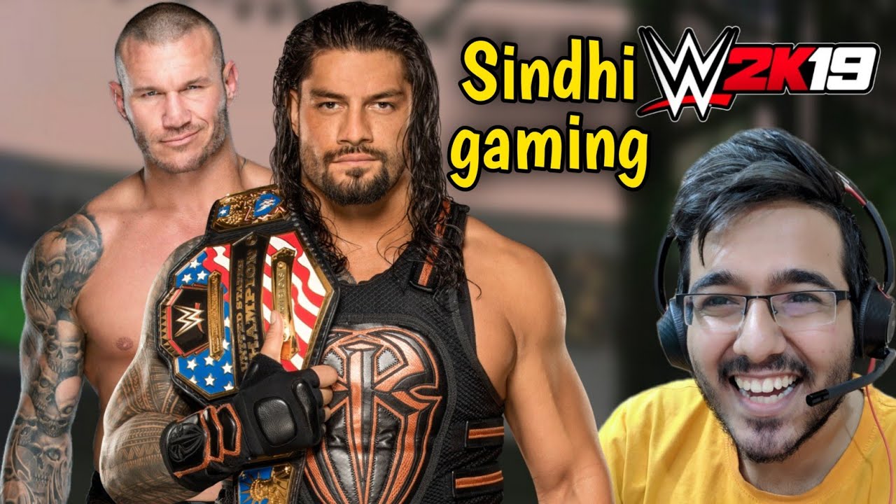 WWE 2K19 Sindhi Comedy Gameplay | Roman Reigns Vs Randy Ortan | Doing ...