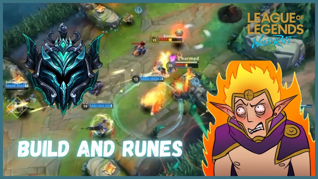 WILD RIFT RAKAN | BEST BUILD & RUNES | FULL GAME PLAY - YouTube