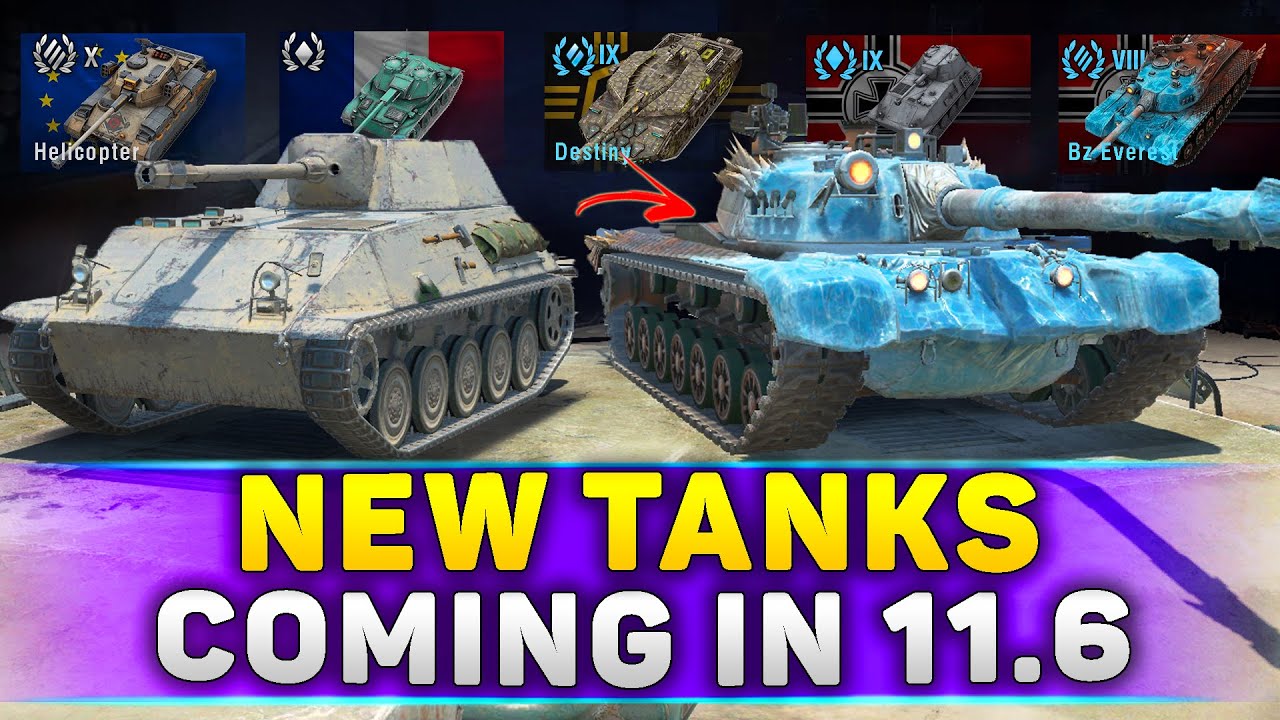 Hidden Tanks In 11.6 | WoT Blitz - YouTube