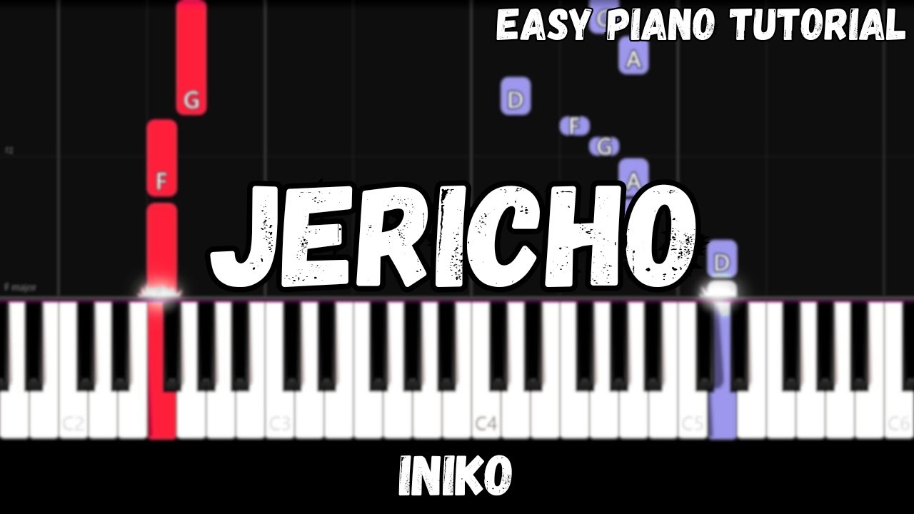 Iniko - Jericho (Easy Piano Tutorial) - YouTube