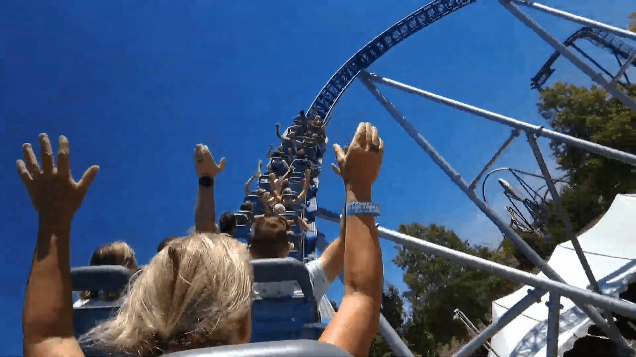 Back Row on Millennium Force- Cedar Point HD POV - YouTube