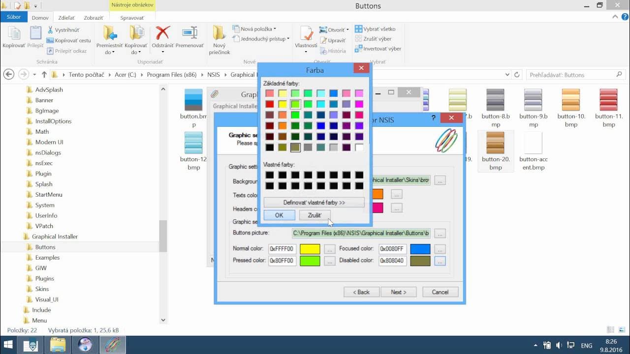 Converting existing NSIS script to have custom design with Graphical Installer - YouTube