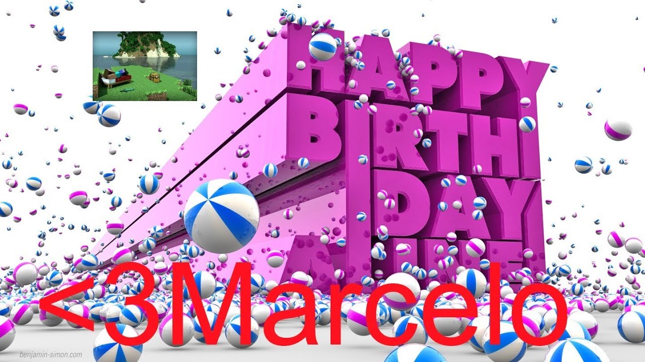 Happy Birthday Marcelo! - YouTube