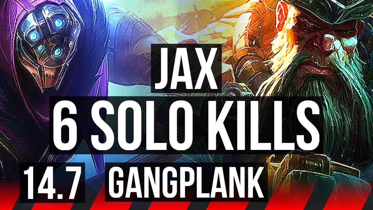 Jax Vs Gp Top 6 Solo Kills Comeback 39k Dmg 500 Games
