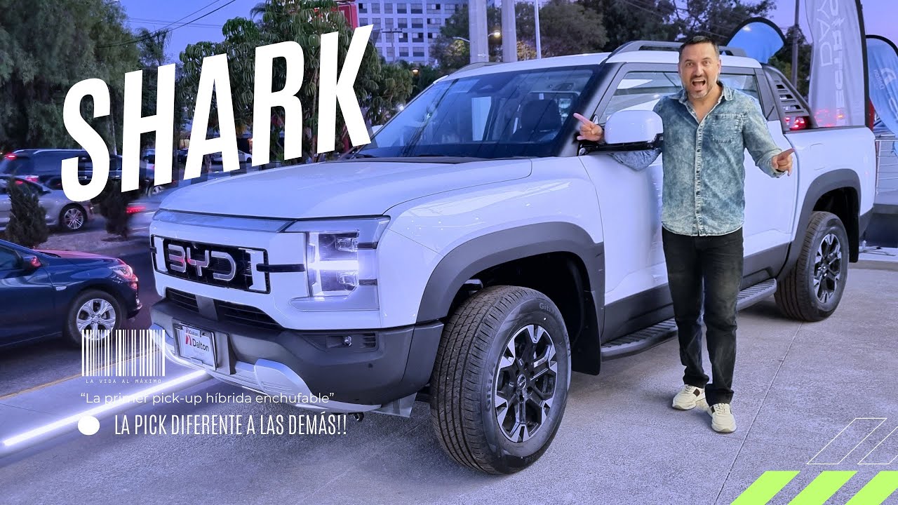 Nueva BYD SHARK: La mejor pick up híbrida enchufable | Marco84 - YouTube