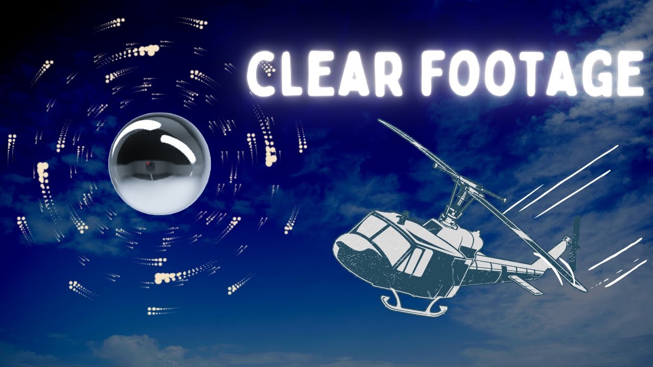 Sphere Chased By Helicopter!😳 Clear footage | UFO/UAP? {SBT Video ...