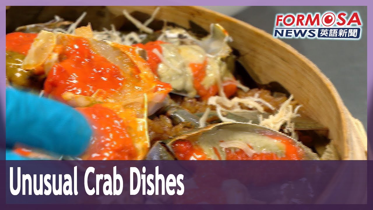Unusual ways to eat crab cooked up with caul fat, scallion oil or ...