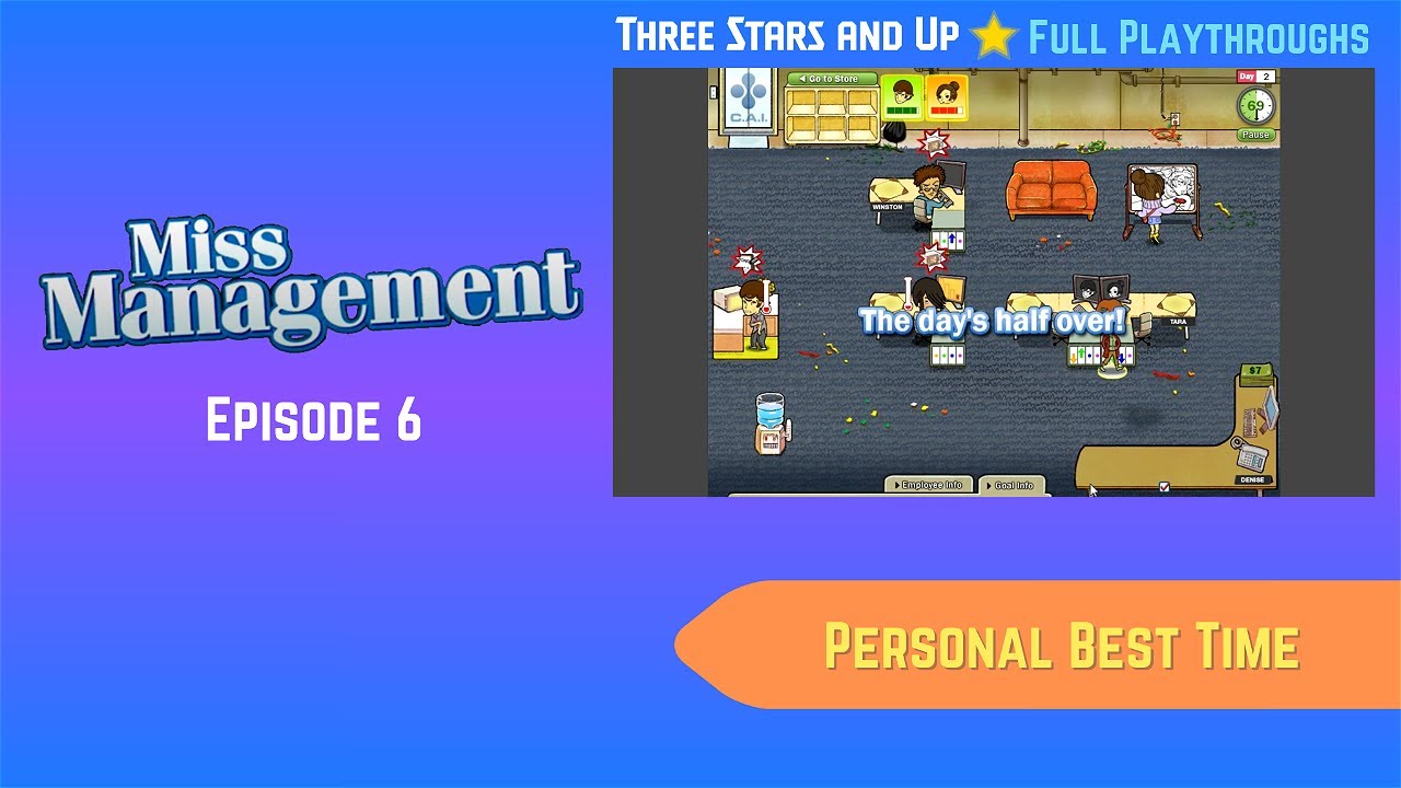 Miss Management (2007, PC) - Episode 6: Seriously No More - YouTube