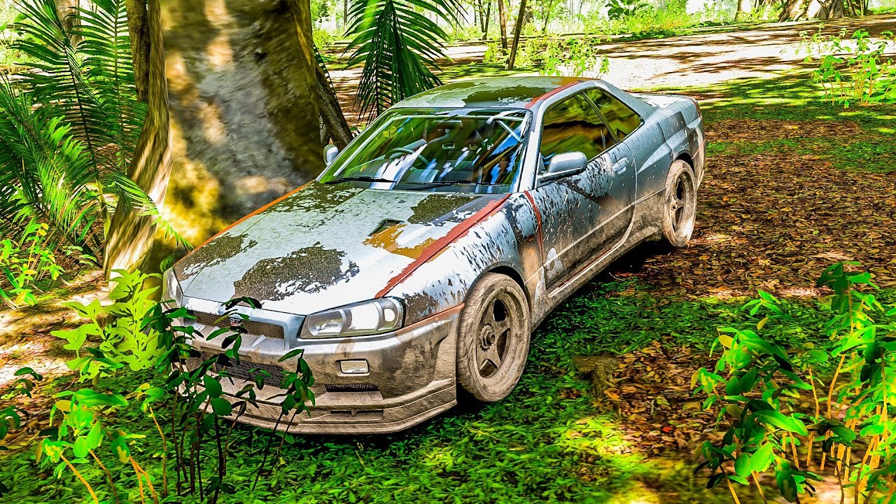 Rebuilding Nissan Skyline R34 GTR (919Hp) - Forza Horizon 5 - Keyboard ...