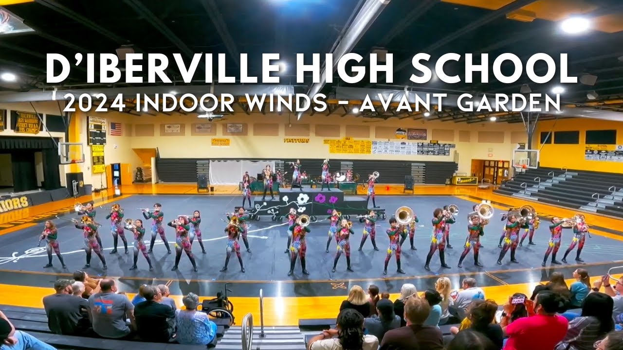 2024 D'Iberville HS Indoor Winds - Avant Garden - YouTube