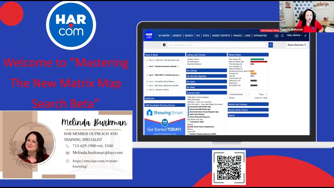 Webinar Matrix Tutorial: Map Search Beta - YouTube