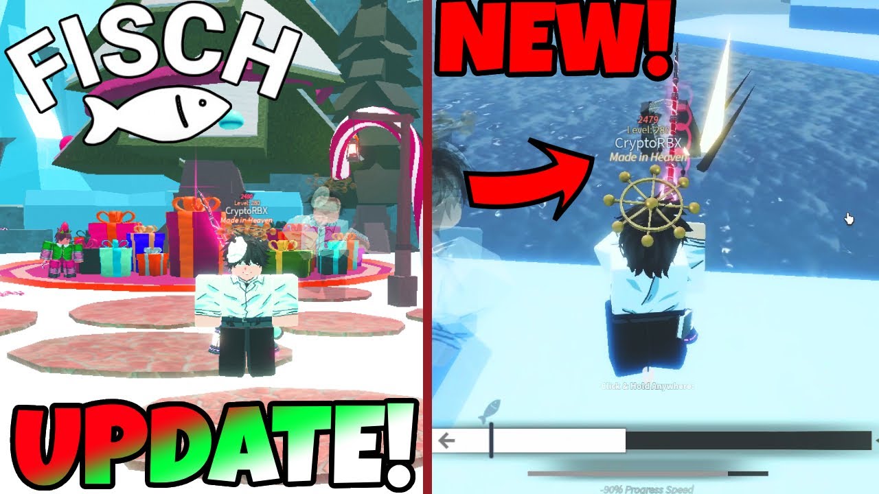 So I PLAYED the NEW FISCHMAS UPDATE in FISCH! (CHRISTMAS UPDATE) NEW ...