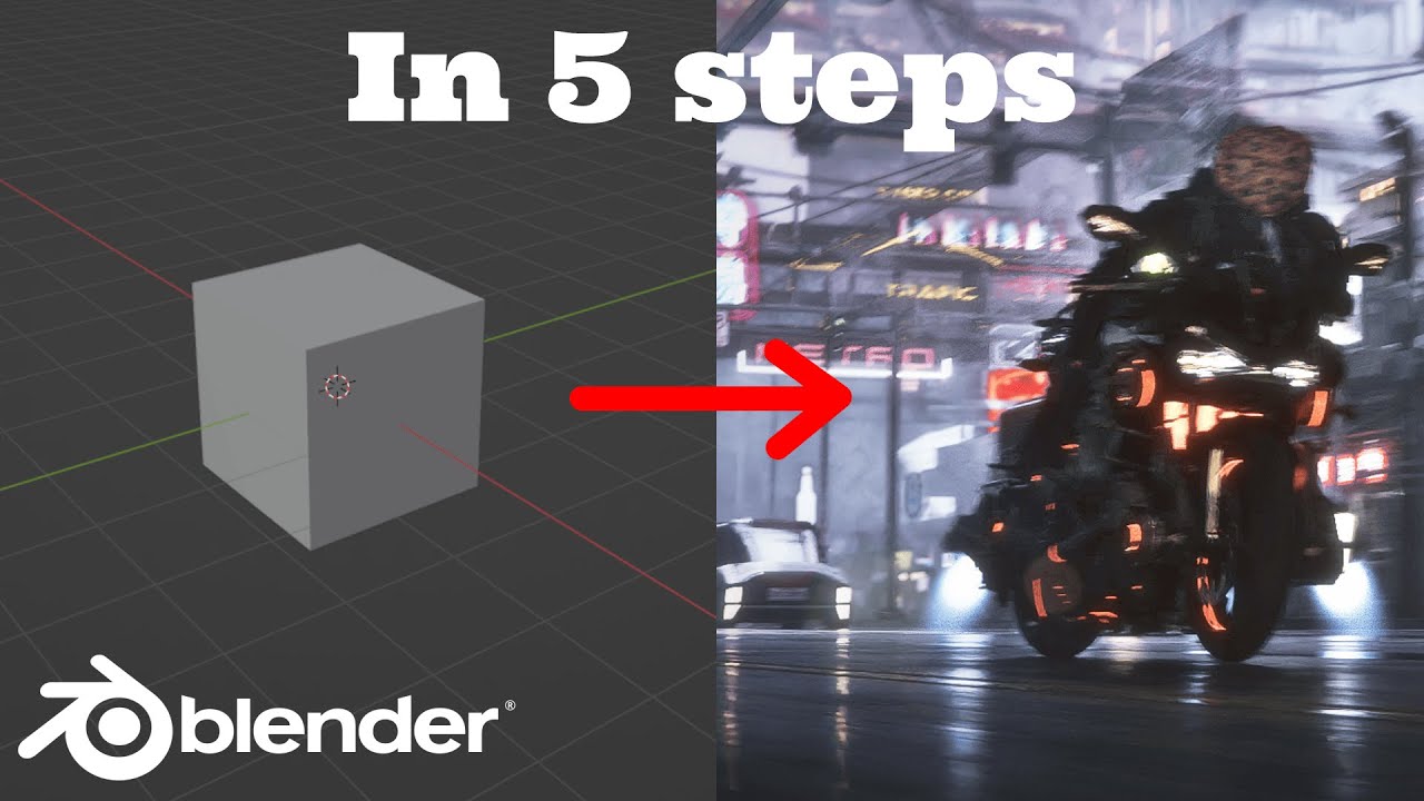 How i make city scenes in blender - tutorial - YouTube